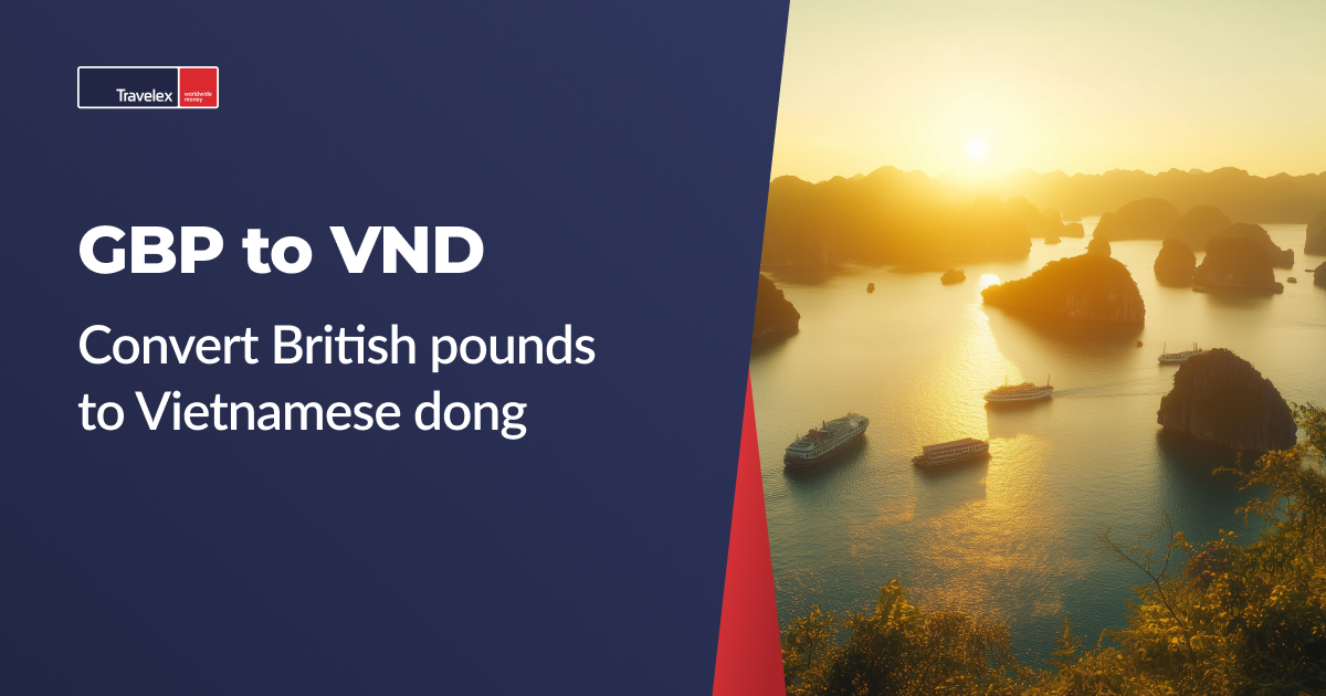 Convert British Pounds to Vietnamese Dong GBP to VND